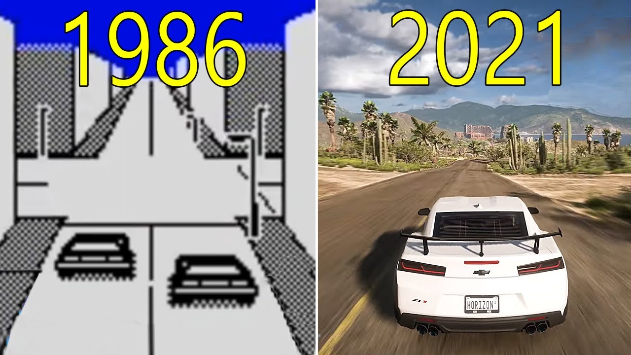 The Evolution of racing games. – Vidss.net